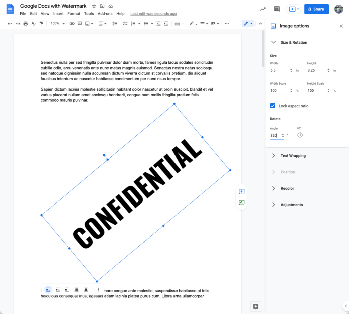 Google Docs Now Let You Create or Import Watermarks, Here’s How to Do it - 92130 Magazine